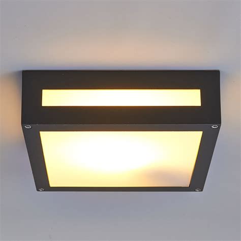 Nerea Rectangular Outdoor Ceiling Light Lucande