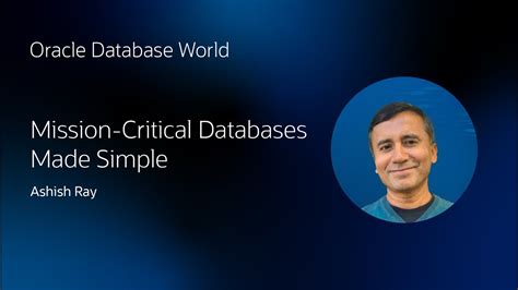 mission critical databases strategies and best practices youtube