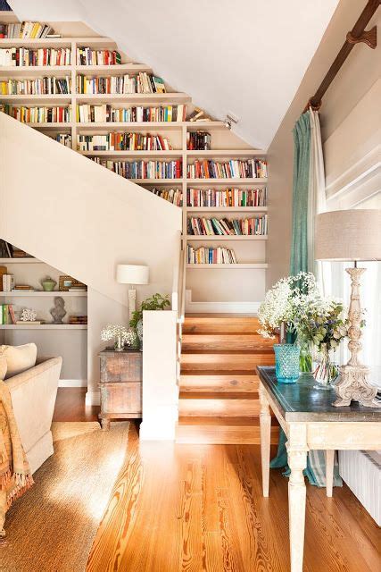Debaixo Das Escadas Decoración De Unas Decoración Biblioteca En Casa Decoracion De Interiores