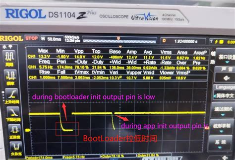 how to keep out pin high state when perform a soft reset from