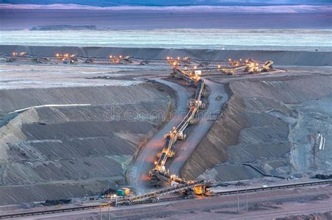 Portable Conveyor Belt Stock Image Image Of Conveyors 365388985