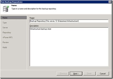 Creating A New Backup Repository With Veeam Backup And Replication 6 Adventures In Vmware