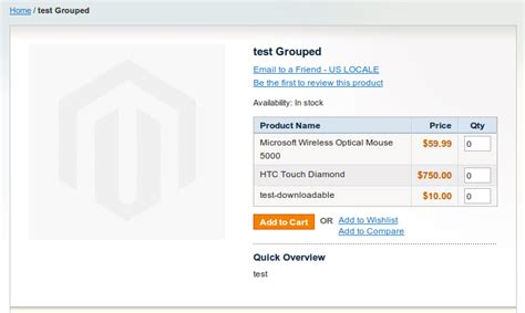 magento 1 7 adding downloadable products to grouped products or