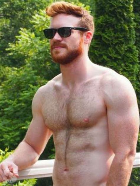 Rrd Hair And Chest Hair Too A Delicious Man Heavy Sigh Hot Ginger Men