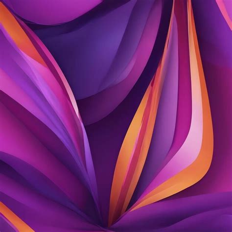 Premium Ai Image Abstract Art With Overlapping Shapes And Patterns In Shades Of Purple