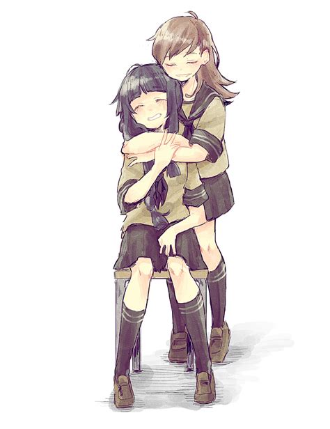 Kitakami And Ooi Kantai Collection Drawn By Kurosuke Hipparu Danbooru