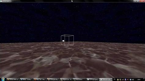 OpenGL Bouncing Cube In A Cube With Camera Rotation YouTube