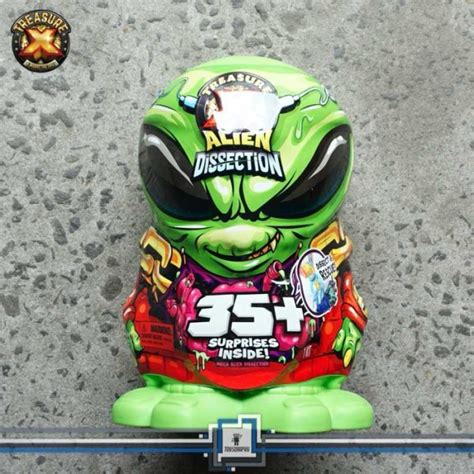 Jual Treasure X Mega Alien Dissection With 35 Plus Surprises Inside