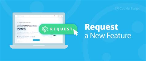 Request A New Feature For CookieScript