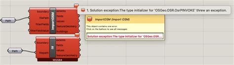 Heron On M1 Mac Error When Importing OSM Or SHP Grasshopper McNeel