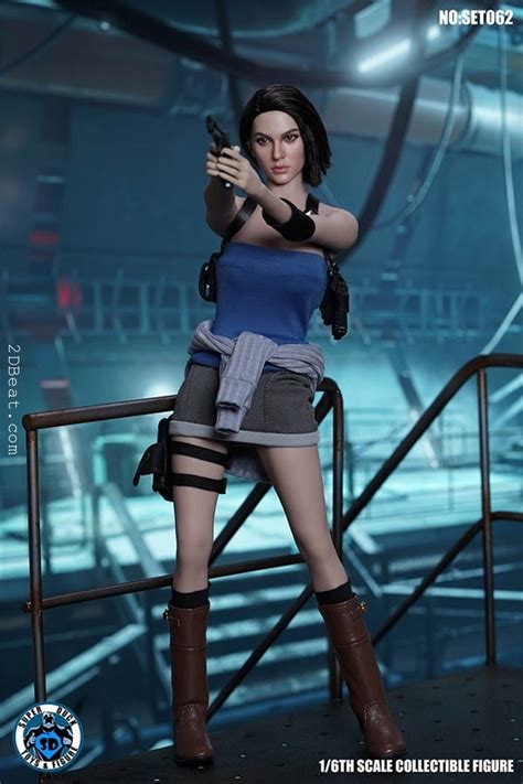 Super Duck Set062 Jill Valentine Residen Evil 16 Action Figure 2dbeat