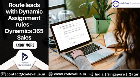 Route Leads With Dynamic Assignment Rules Dynamics 365 Sales Codevalue