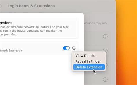 Consomac Bug Macos 153 Conserve Les Extensions à La Suppression D