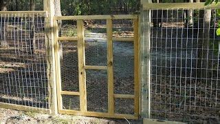 How To Build A Chicken Wire Fence With Gate Woodworking Challenge