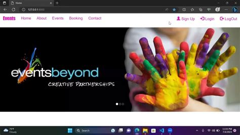 Part 10 Event Management Project Django Project Malayalam Tutorial Hexcent Youtube