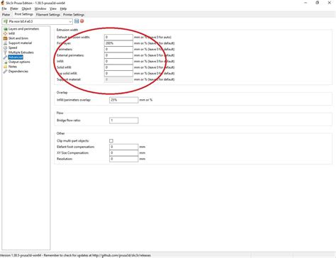 aide a la config slic3r discussions sur les imprimantes 3d forum