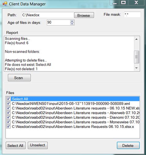 C How Do I Display Files That Have A Certain Property But Exempt 1 Even Though It Has That