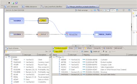 Sap Tech Implementing Merge Transformation