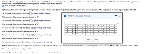 Solved Statistical Software And Graphing Calculators With Chegg Com