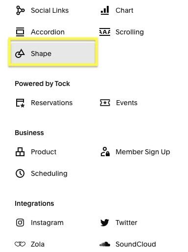 How To Use Squarespaces New Shape Block Fluid Engine Update — Big