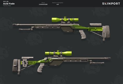 SSG Acid Fade Factory New Counter Strike Skinport