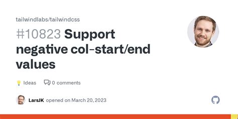 Support Negative Col Start End Values Tailwindlabs Tailwindcss
