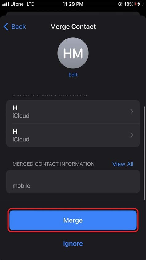 How To Find And Merge Duplicate Contacts On Iphone