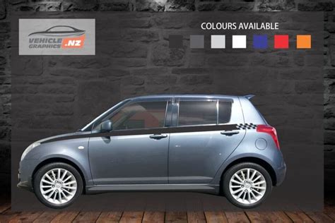 Suzuki Swift Decals Archives Vehicle Graphics Nz