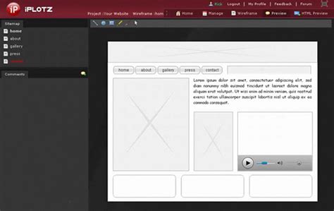 10 Excellent Tools For Creating Web Design Wireframes Web Design Ledger