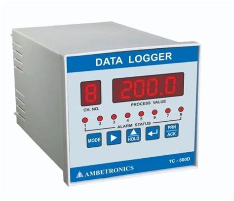 Temperature Led Display Data Logger 96 H 96 W 175 D MM Model Name Number TC 800 At Best