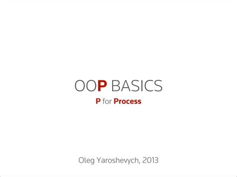 Object Oriented Process Basics Pdf Programming Languages Computing