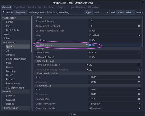 Use Debanding Option On Ios Causes Rendering Issue · Issue 56443 · Godotenginegodot · Github