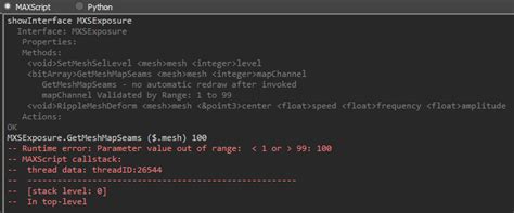 Ds Max SDK First Steps For Scripters Creative Scratchpad