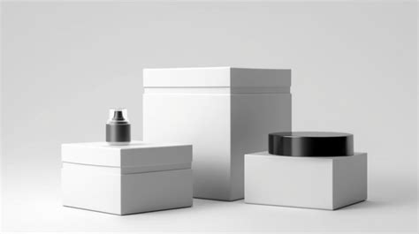 3d 상자 화장품 포장 모형 화장품 포장 3d 화장품 병 화장품 모형 Png 일러스트 및 Psd 이미지 무료 다운로드