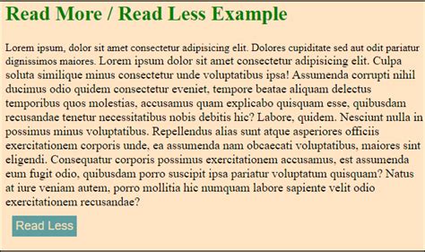 Jquery Read Moreread Less Tpoint Tech