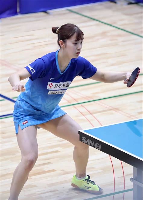 【女子卓球】木下アビエル神奈川 長﨑美柚がかわいい 美人さん応援チャンネル 卓球選手 卓球 長崎