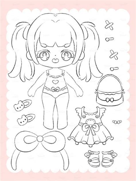 换装娃娃简笔画 换装娃娃简笔画 苗苗知道