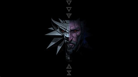 The Witcher K Gaming Minimal Wallpaper Hd Games K Wallpapers Images And Background