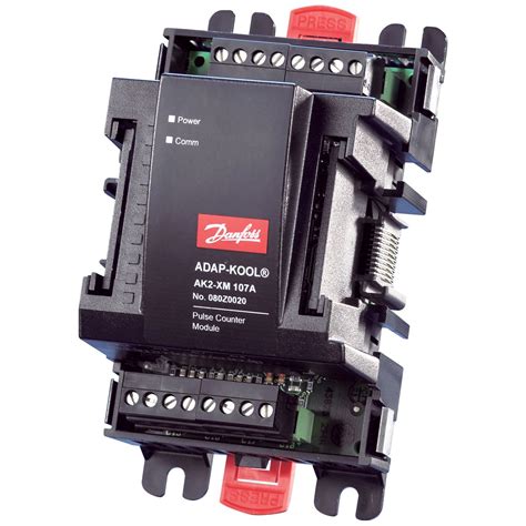 Hunter Liberty Corp Danfoss Ak Xm 107a I O Pulse Counter Module 080z0020
