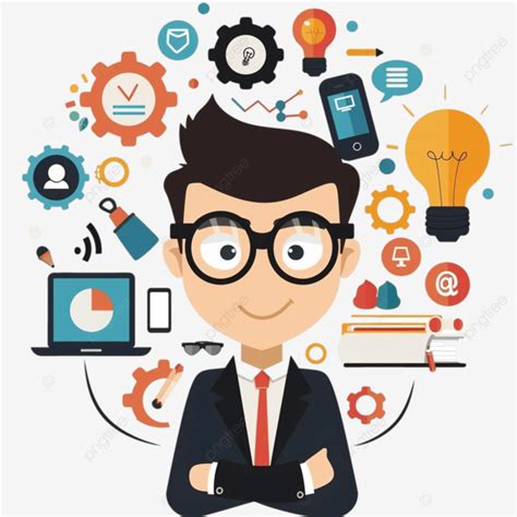 트렌디한 직원 스킬 경력 개발 자기 개발 인간 Png 일러스트 및 이미지 에 대한 무료 다운로드 Pngtree