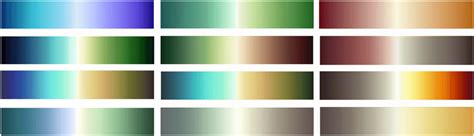 Divergent Environmental Hue Colormaps From The Left Column