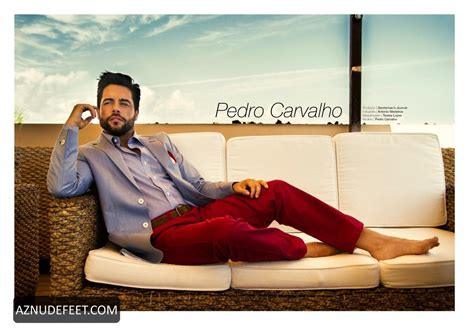Pedro Carvalho Feet Aznudefeet Men