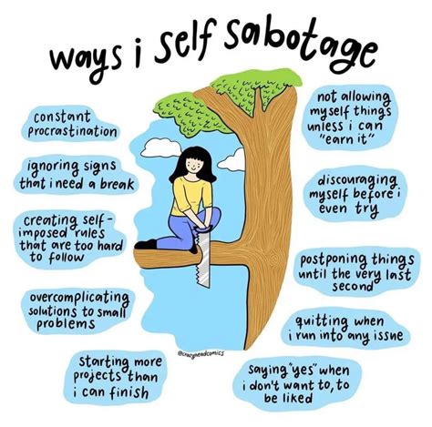 Self Sabotage Identifying Overcoming And Preventing