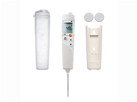 testo 106 food thermometer kit | Immersion and penetration temperature ...