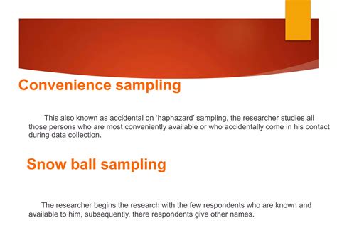 Sampling PPT Science