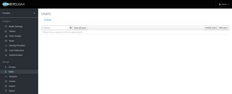 Managing User Access In Keycloak Payment Manager Oss Documentation