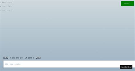 React Morph Codesandbox