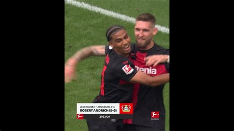アンドリッヒレヴァークーゼンの華麗なヒールがランクイン！【第34節｜top5goals】2324 ドイツ ブンデスリーガshorts