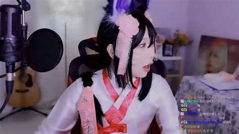 어제자 한복 아리 박옥자 치지직 에펨코리아