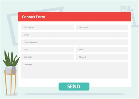 Formulaire Contact Technique Vecteurs Téléchargez Gratuitement Des